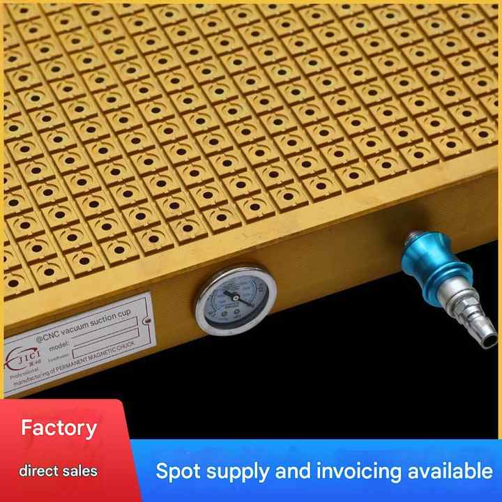 CNC Center Stainless Steel Aluminum Copper Plate Vacuum Chuck Pneumatic ...