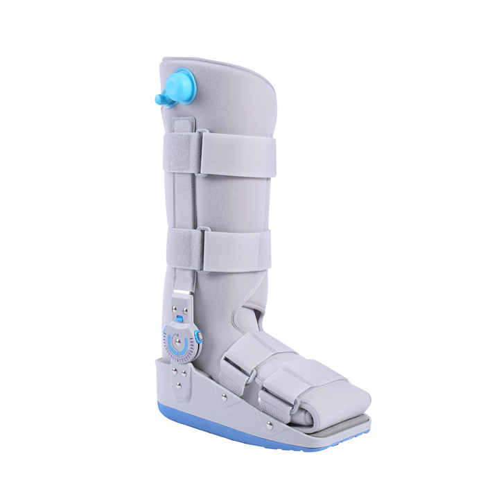 Orthopaedic Men's Walking Boots with Short Knee Orthosis