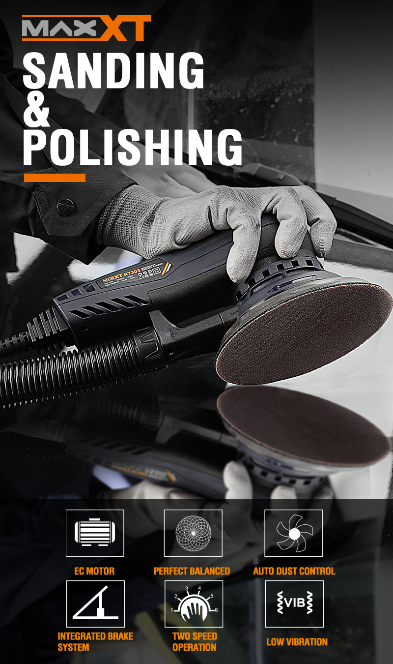 Popular Design Random Electric Dustless Brushless 220V Orbit Machine ...