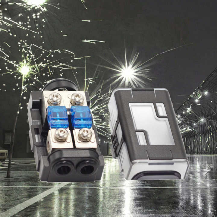 RTS Mini Auto Car Audio Fuse Component Holder 12V 24V Dustproof Low ...