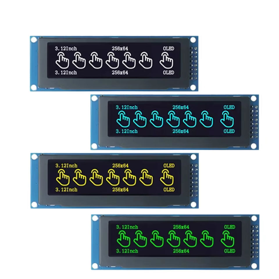3.12 Inch OLED Display Module SSD1322 256x64 for Diy STM32 Raspberry Pi ...