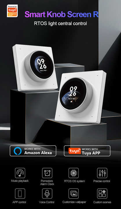 Golden Security Smart Home System Wireless Remote Control Knob Wall BLE ...