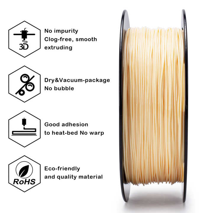 ZIRO Flexible TPU 3D Filament 1.75mm Skin Shore 95A Hardness for ...