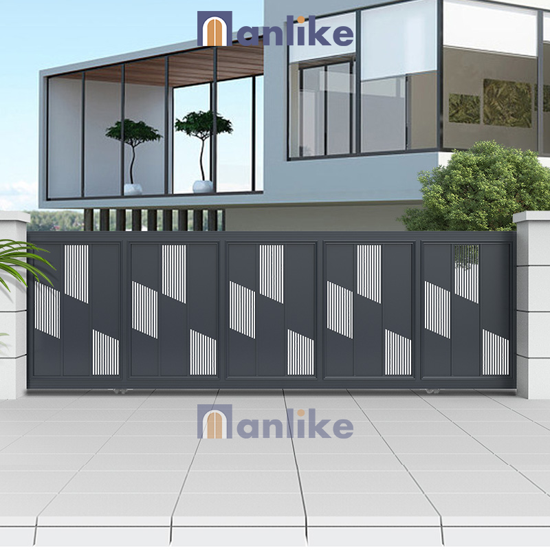 Anlike Boundary Driveway Sliding Aluminum Villa Gates