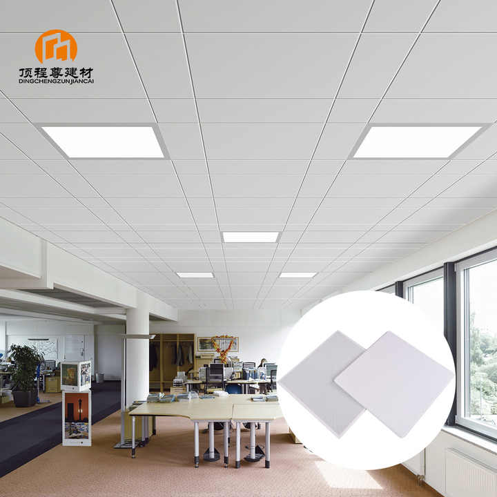 Modern Design 2x2 Aluminum Suspended Ceiling Tiles Sound Absorbing ...