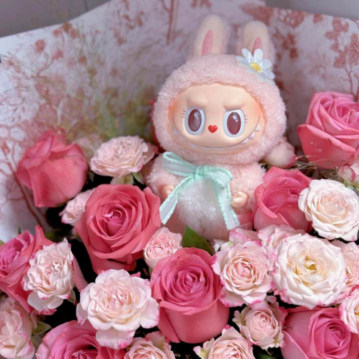 Authentic Popmart Mokoko Sweetheart Series Close to Sweet Lovable Plush ...