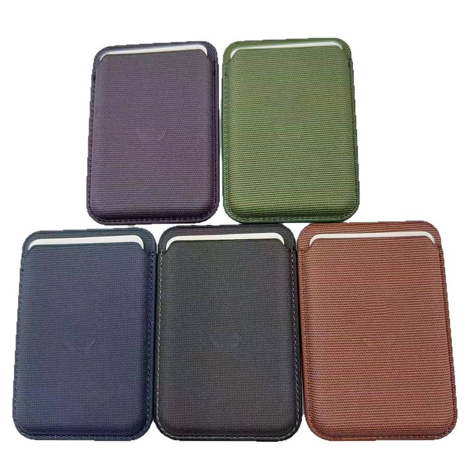 2026 1:1 Original Techwoven Fabric Magnetic Phone Card Holder Woven ...
