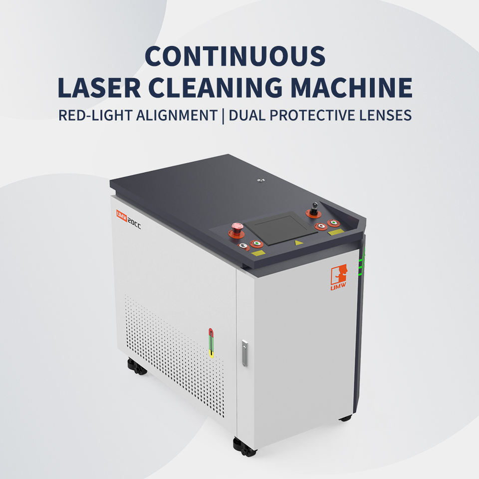 Automotive-Paint 1500W Continuous Laser Cleaning Machine Laser Cleaner with