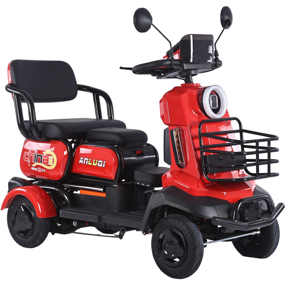 OEM Mini 4-Wheel Electric Bike Open Body Convenient Travel Vehicle for ...