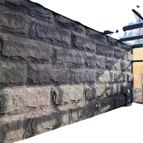 Artificial Stone Wallboard Light PU Faux Stone Waterproof 1200mm Length ...