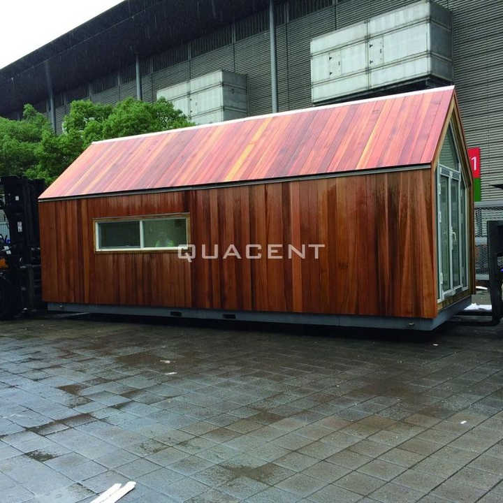Modern Wooden Frame Building Smart Home Modular House Kit