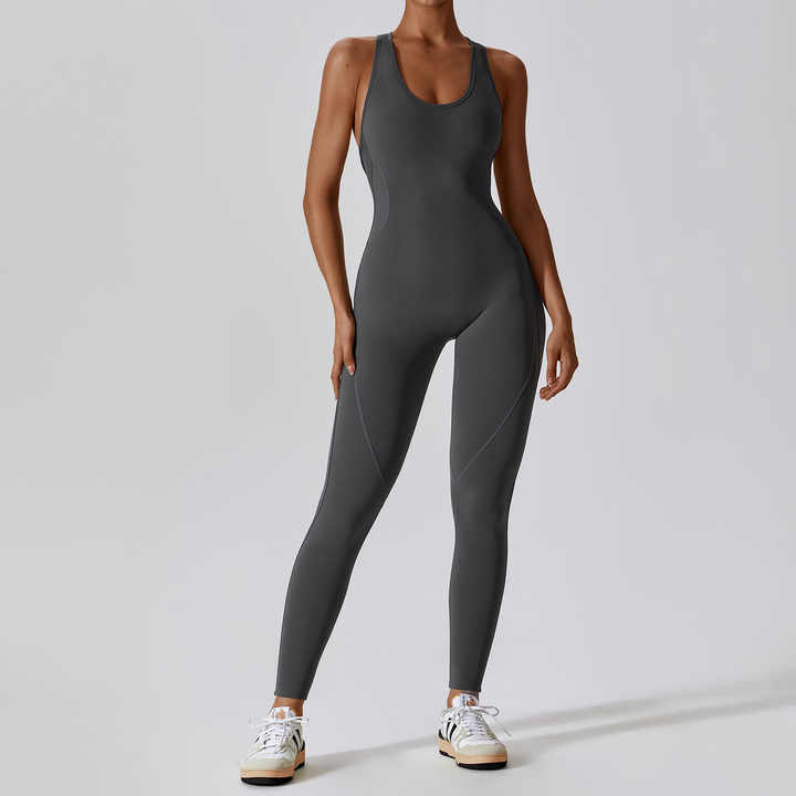 Hingto Custom Compression Onesie Gym Yoga Sport One Piece Playsuit ...