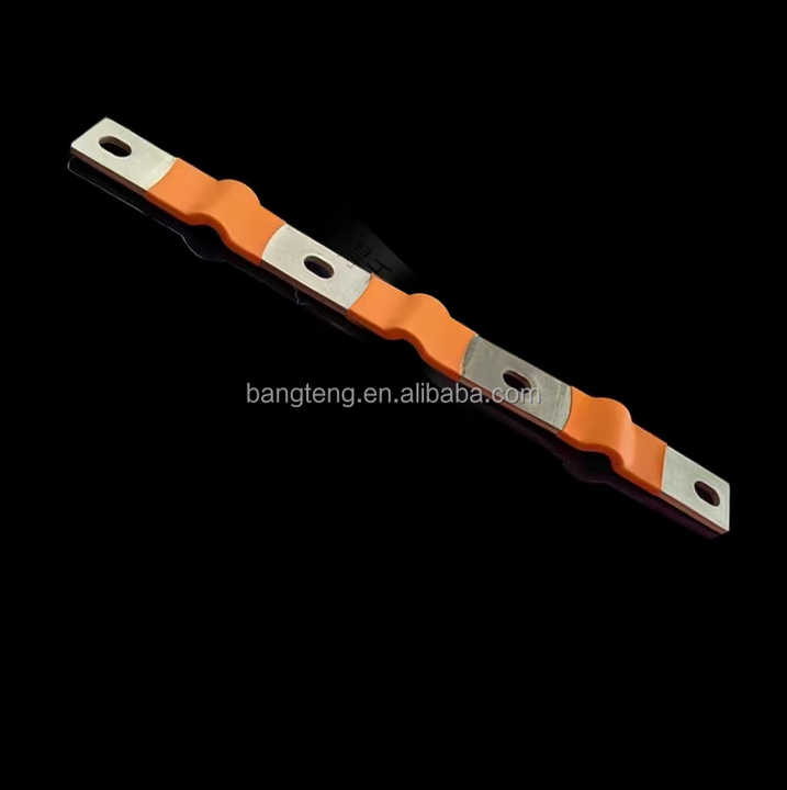Copper Laminated Flexible Bus Bar Slocable Custom Flexible Bus Bar Flat ...