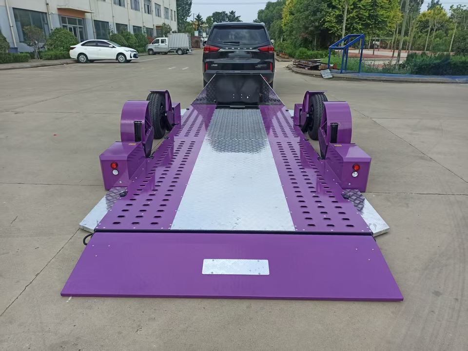 Cars Hauler Small Machine Delivery Hydraulic Lift Car Trailer 2.5T ...