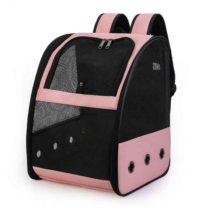 Outdoor Mesh Parrot Bird Large Carrier - Foldable Travel Backpack