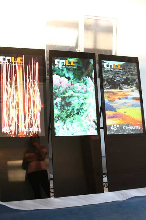 Vertical Mobile Folding Intelligent Electronic Water Sign Advertising ...