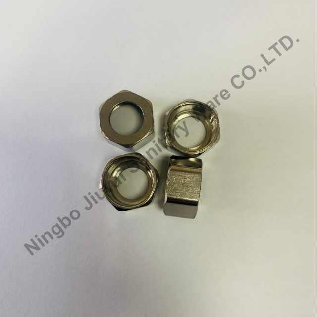 Polished Finish 1/2 Inch Stainless Steel 201 Braided Hose Accessory Hex ...