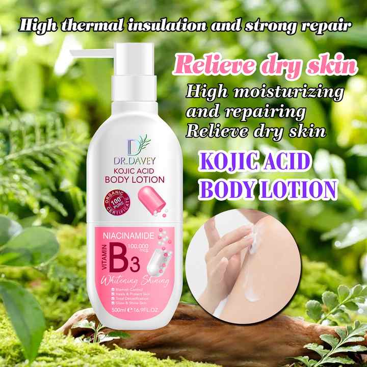 DR DAVEY Vitamin B3 Body Lotion - Nourishing & Whitening