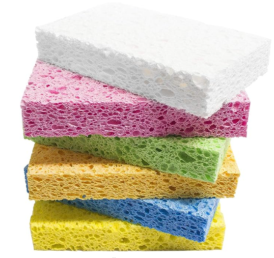Kitchen Cleaning Sponge Wood Pulp Sponge Without Scrubbing Pad| Alibaba.com