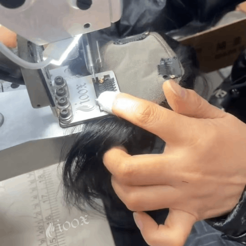 2027 Automatic Clip Hair Sewing Machine Clip-on Topper Toupee Clip Tape ...