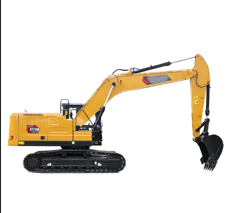 China Famous Brand Large Digger 21.5Ton SY215C Crawler Excavator With ...