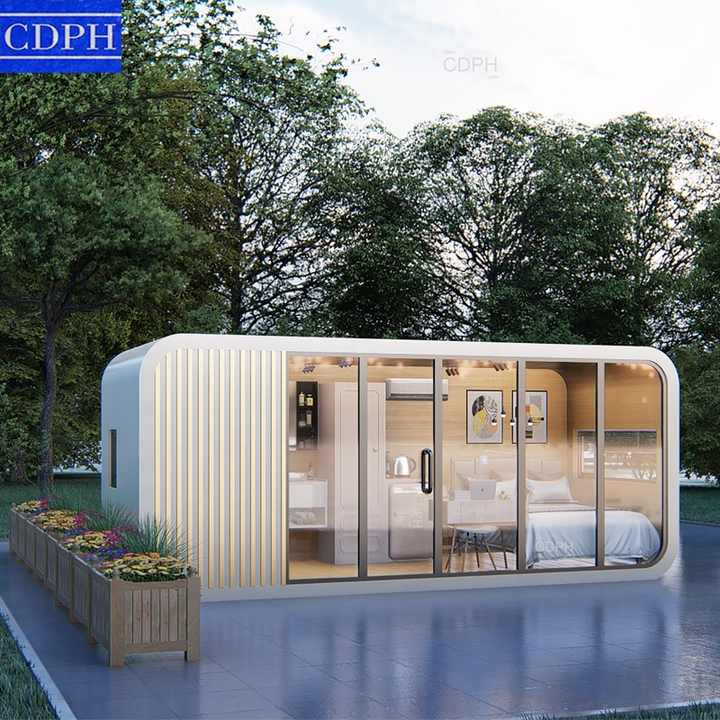 Casa prefabricada modular de lujo, casa prefabricada de 20 pies/40 pies ...