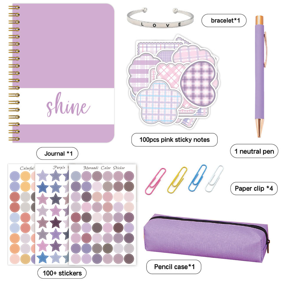 Personalized DIY Notebook Stationery Set, Magic Journaling Craft Kit ...