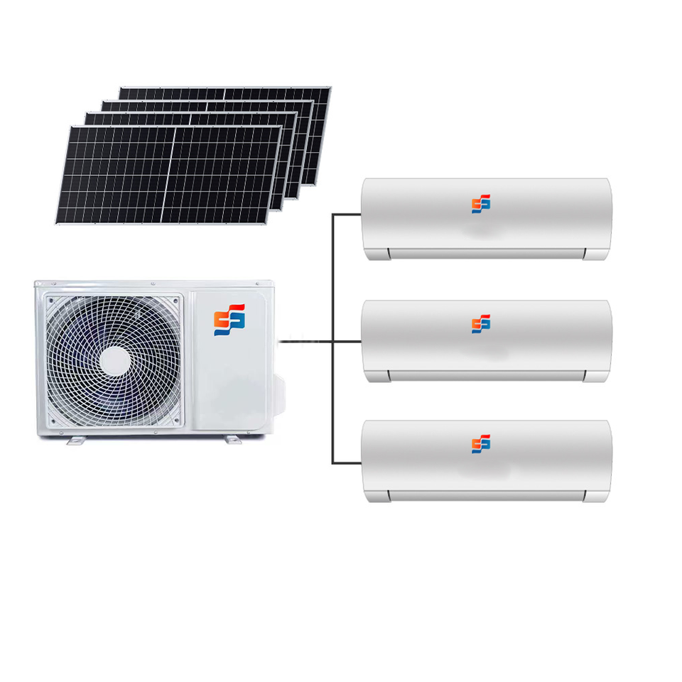Multi-Indoor-Unit Solar Air Conditioner, Photovoltaic Power Generation ...