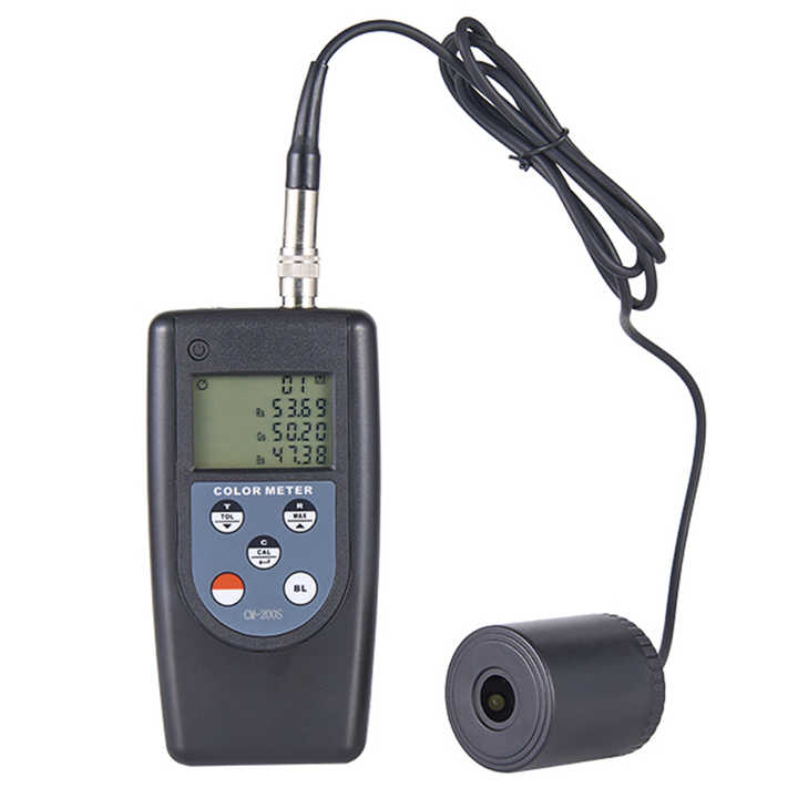 CM-200S Digital Split Type Color Meter Detachable Probe Colorimeter 45/ ...