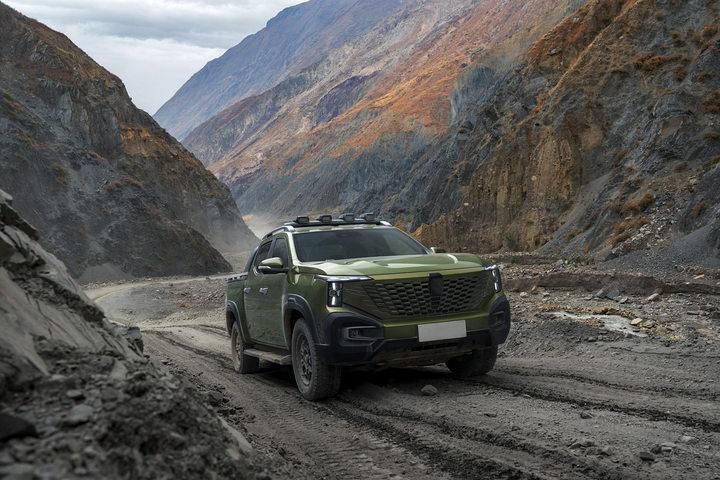 Hunter K50 EREV Electric Pickup Truck Large Space Auto Long Endurance ...