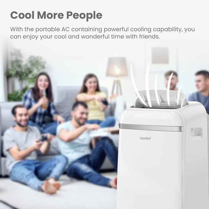 Midea Class A+++ Portable Air Conditioners 10000btu 220v R290 White ...