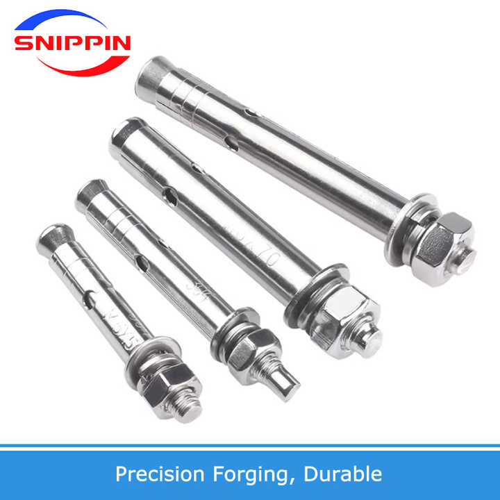 304 Stainless Steel Expansion Screws Half-tooth M6 M8 M10 M12 M14 M16 M18 M20 Concrete Anchors ...