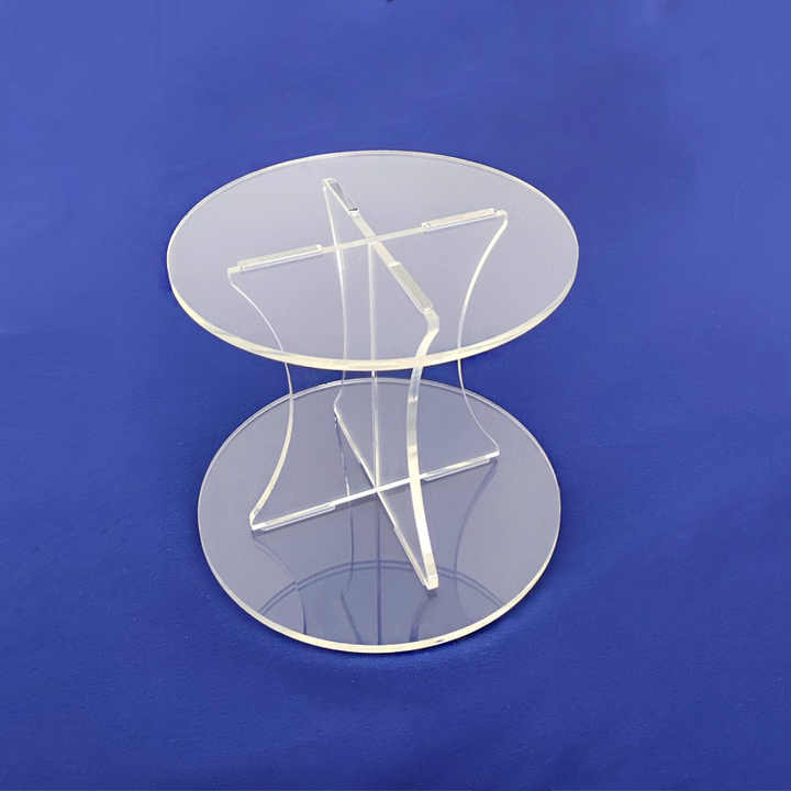 Detachable Clear Acrylic Cake Separators - Eco-friendly