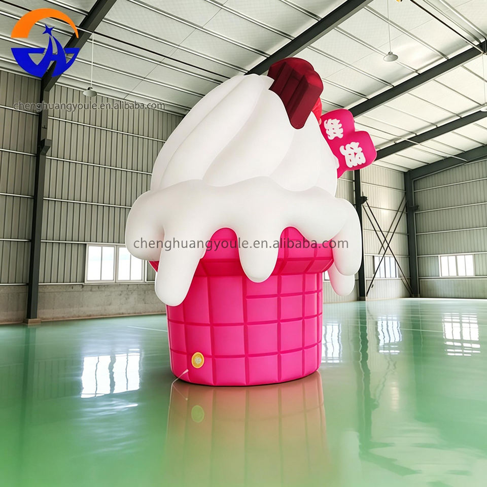 Sweetheart Ice Cream Theme Inflatable Model Outdoor Market Shopping ...