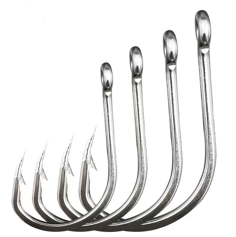 10827 Fishing Live Bait Hook Stainless Steel Strong Sharp Saltwater ...
