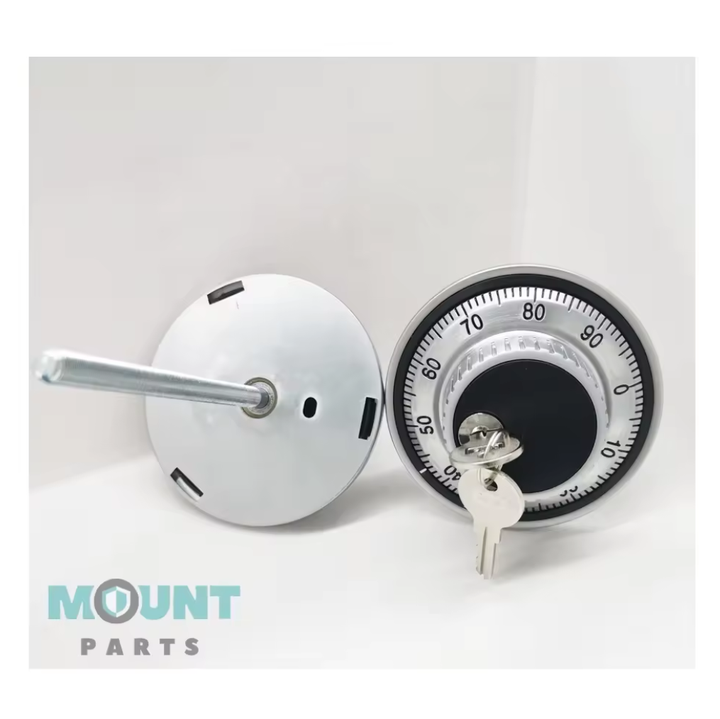 La Gard Mechanical Dial Ring Combination Safe Lock Vault Box Cash Box ...