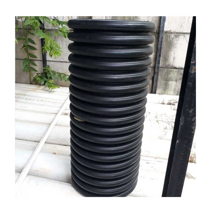 HDPE Double Wall Corrugated Underground Pipeline Industrial System Pipe Dwc Culvert Pipe ...