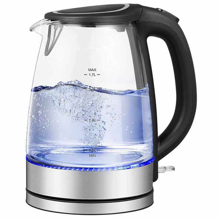 1.7 Liter Cordless Glass Electric Water Tea Kettle - YG-EK-026