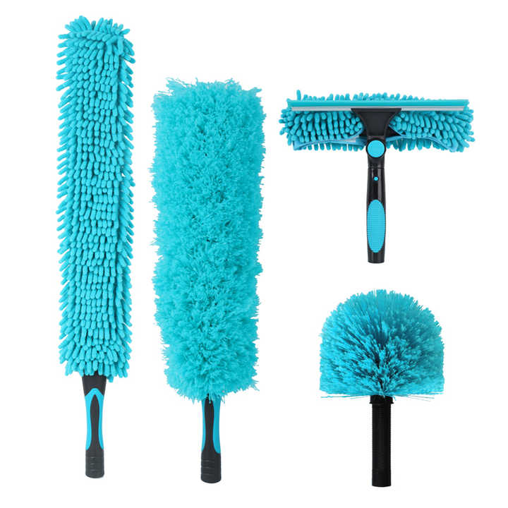 Orientjhon Window Cleaning Spider Web Cleaning Microfiber duster with ...