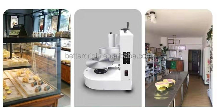 High Speed Automatic Round Cake Decorating Machine/Cake Icing Machine ...