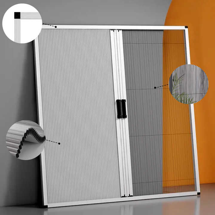 Perfect Fit Easy Install Flexible Partition Door Honey Comb Sliding ...