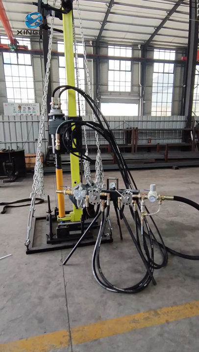 New 30m Deep Hole Air Pneumatic DTH Drilling Rig Machine for Stone ...