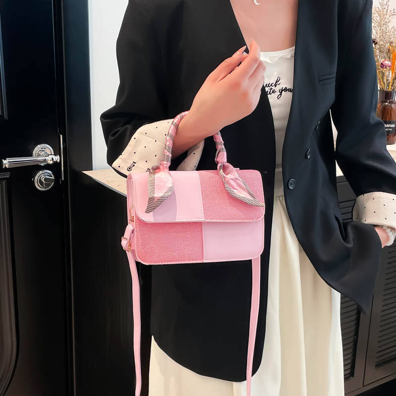 2026 New Arrivals Women's Silk Scarf Shoulder Bags Top Handle Handbags ...