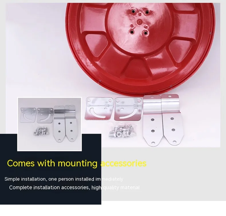 PC Material Traffic Safety Convex Concave Corner Mirror for Road Corner ...