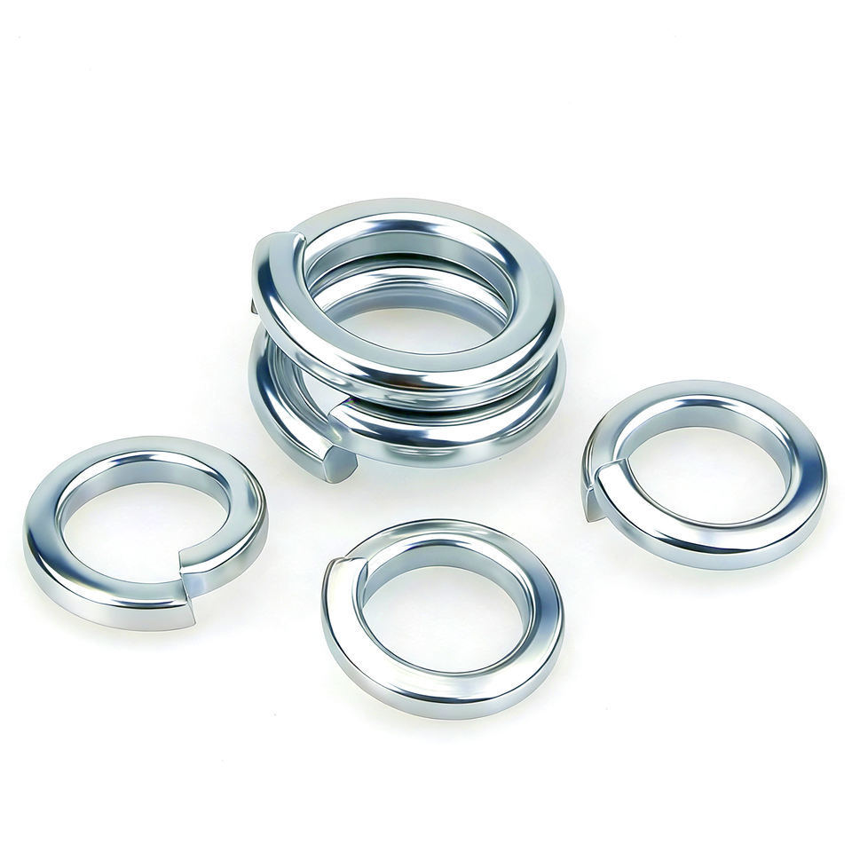 Carbon Steel Galvanized Spring Washer Split Lock Washers DIN Standard ...