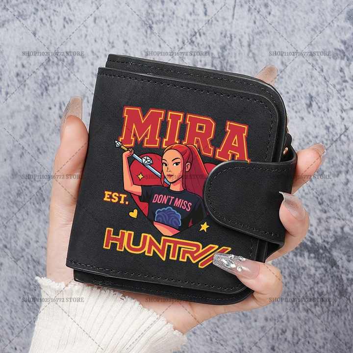 Kpop Demon Hunter Wallet Cute Hunter Coin Purse Credit Card Holder ...