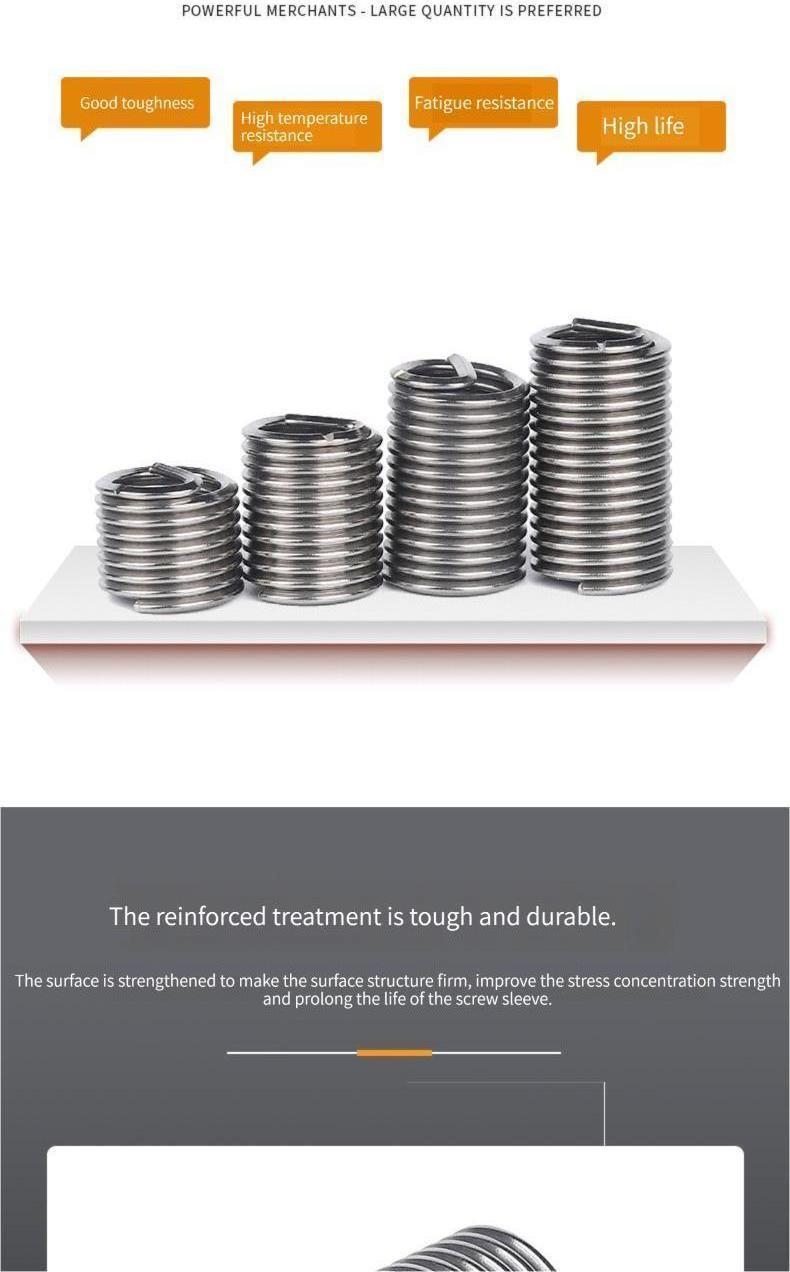 M8 M10 M12 Stainless Steel 304 Wire Thread Insert Products from ...