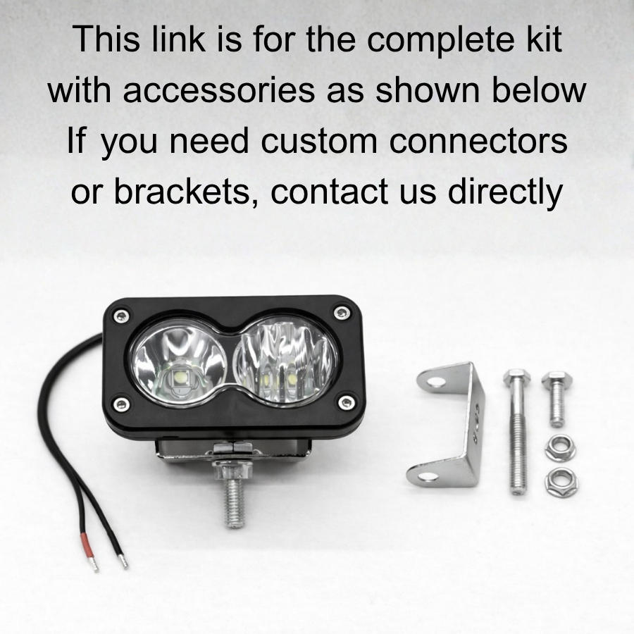 LED Motorcycle Headlights - Brighter, Durable, and Efficient