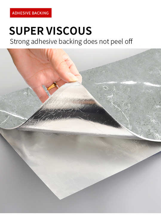 3D Marble Tile Wall Stickers - Durable & Stylish Decor