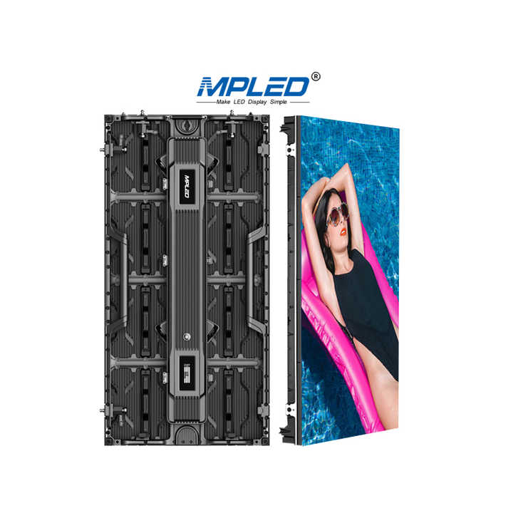 Naked Eye 3d matrix Muen Led Display Mechanical Billboard Advertising ...